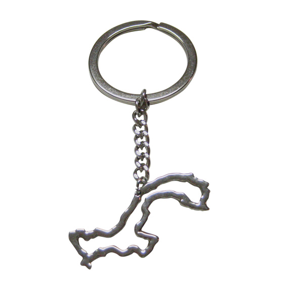 Kiola Designs | Accessories | Panama Map Outline Keychain | Poshmark